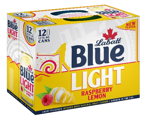 Labatt Introduces NEW Blue Light Raspberry Lemon, Available for a ...